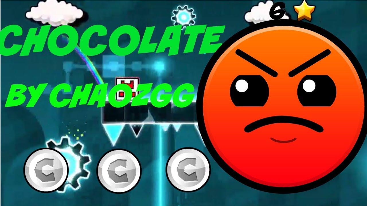 Geometry Dash - Chocolate by ChaozGG - LZenthaurus - YouTube