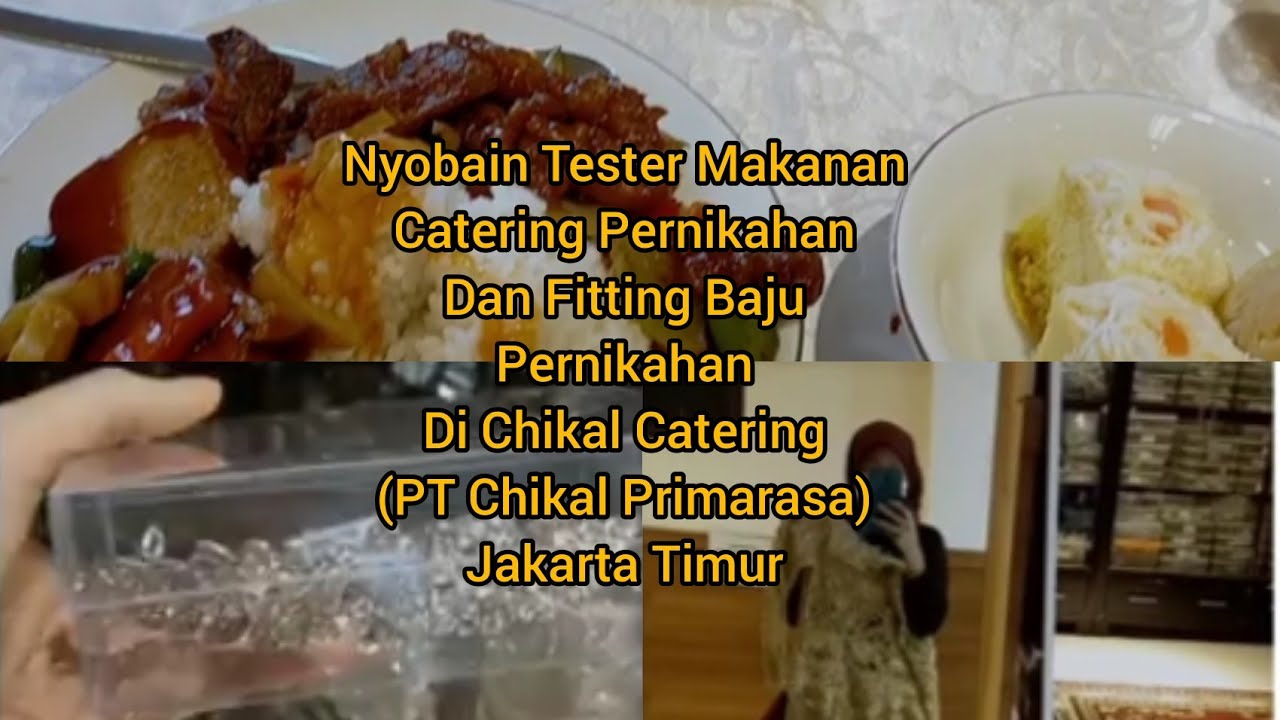 Catering Pernikahan Nyobain Tester Makanan Catering || Catering Murah ...