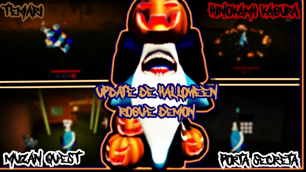 UPDATE DE HALLOWEEN (ROGUE DEMON - ROBLOX) - YouTube