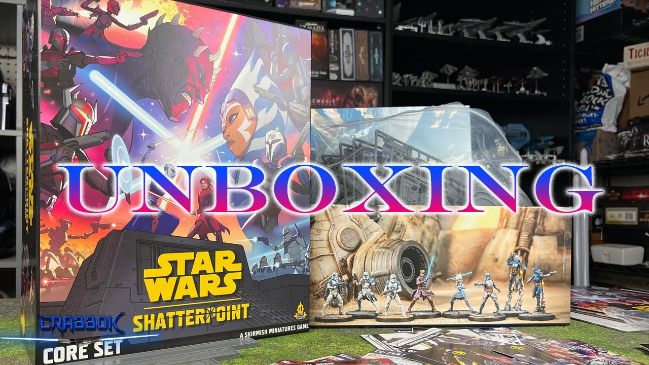 Star Wars Shatterpoint - Core Set Unboxing - - YouTube