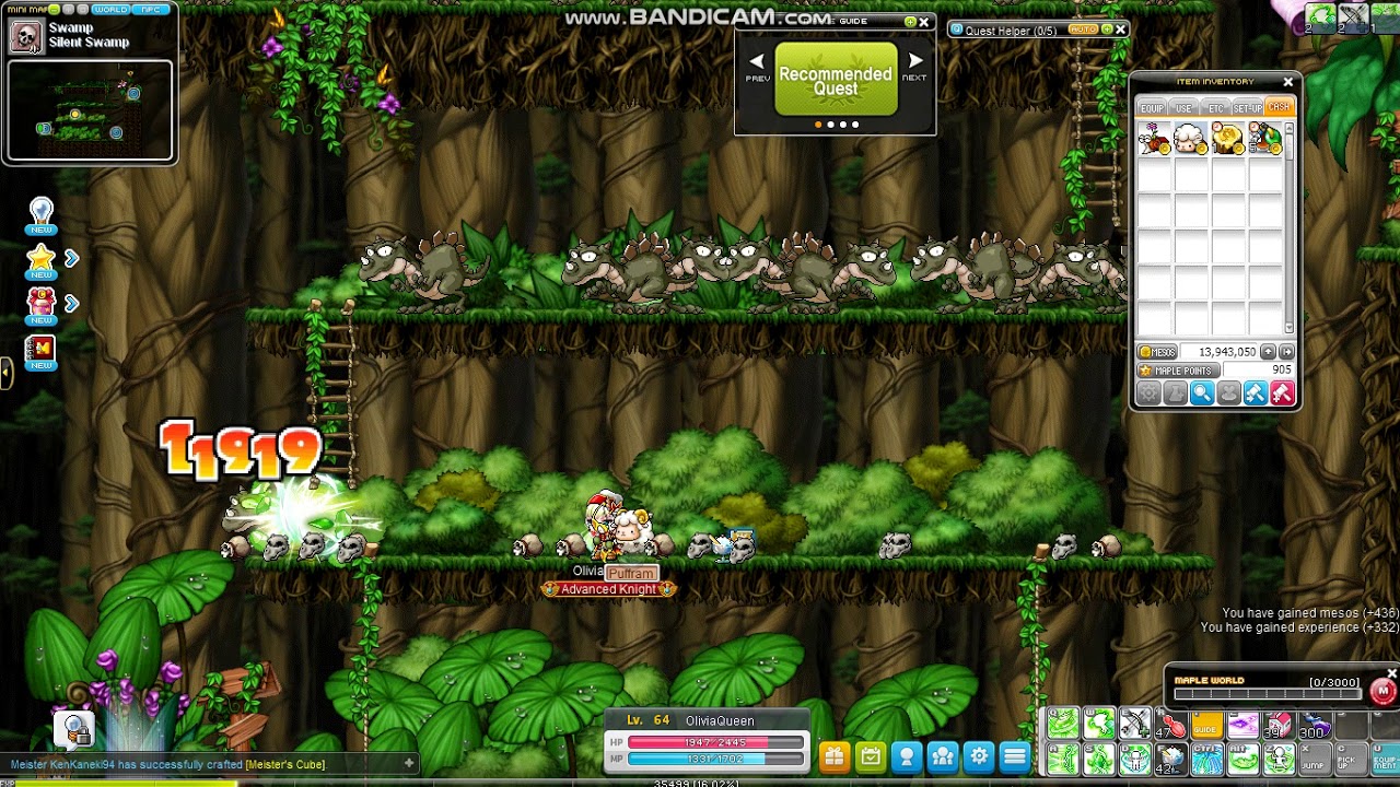 Puffram Pet not picking up items [MapleStory] - YouTube