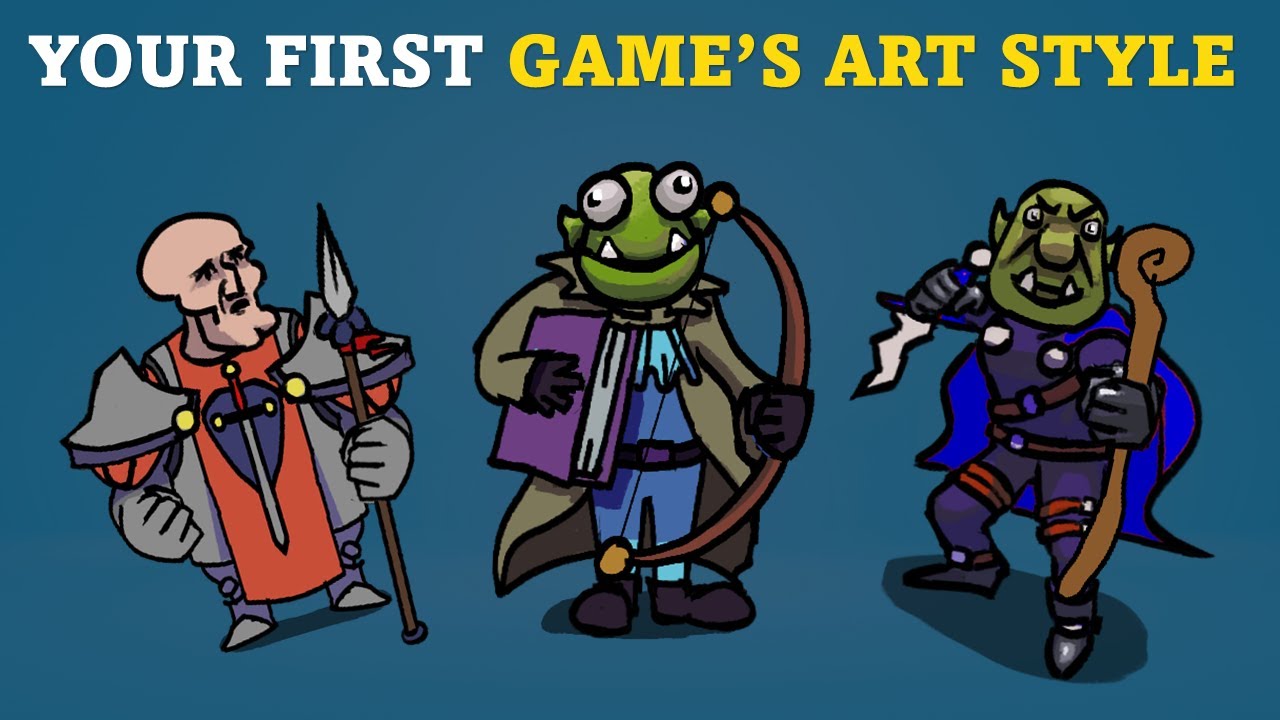 Choosing The PERFECT Art style For Your First Game - YouTube