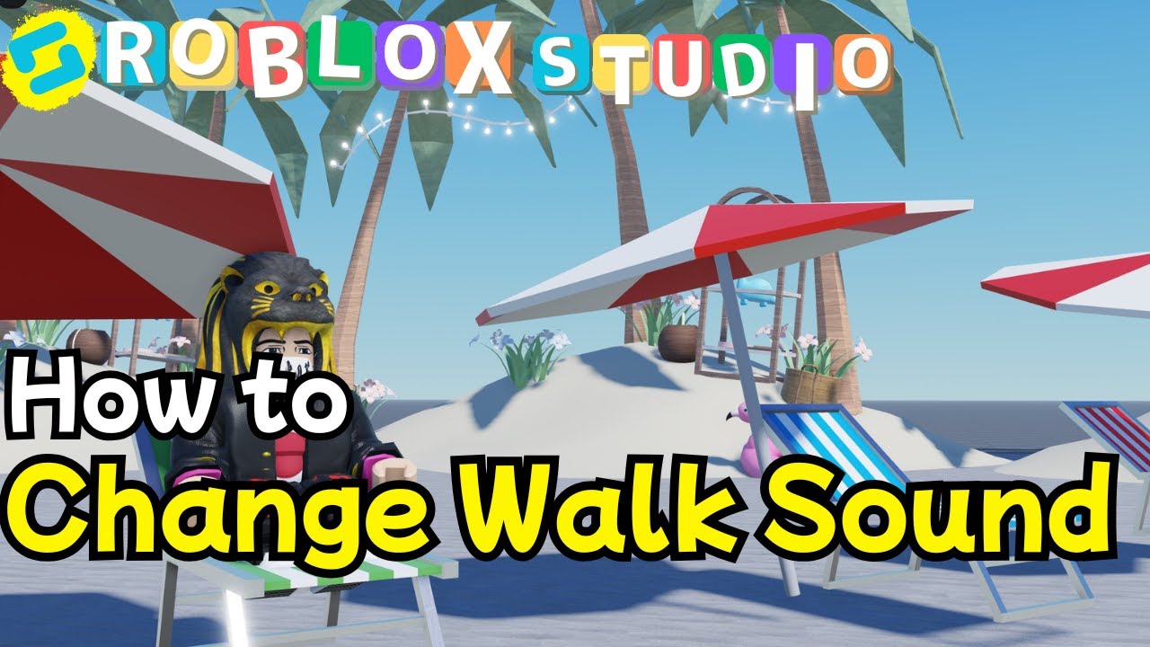 How to Change Walk Sound in Roblox Studio🚶🎮 - YouTube