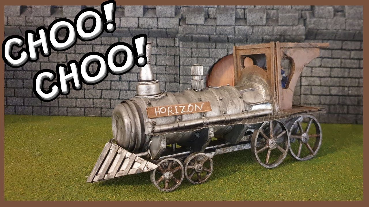 Scratch Building a Train for DND - YouTube