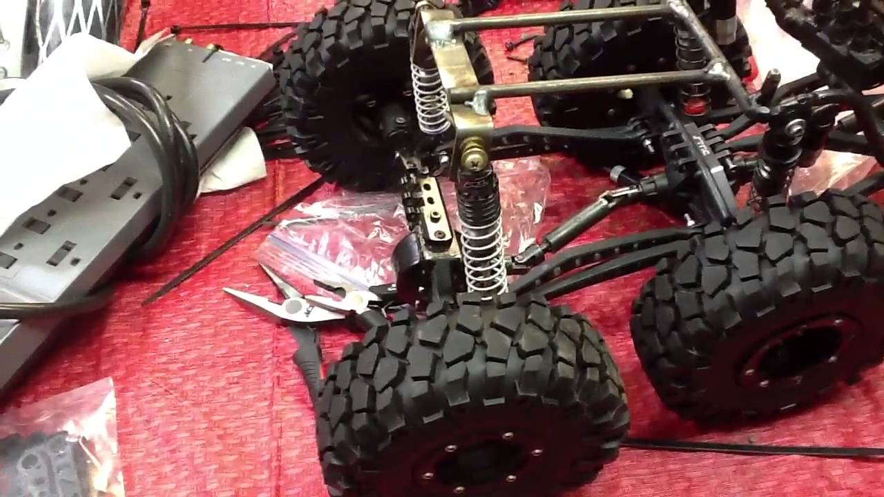 6x6 rc build video 3-the finished truck - YouTube