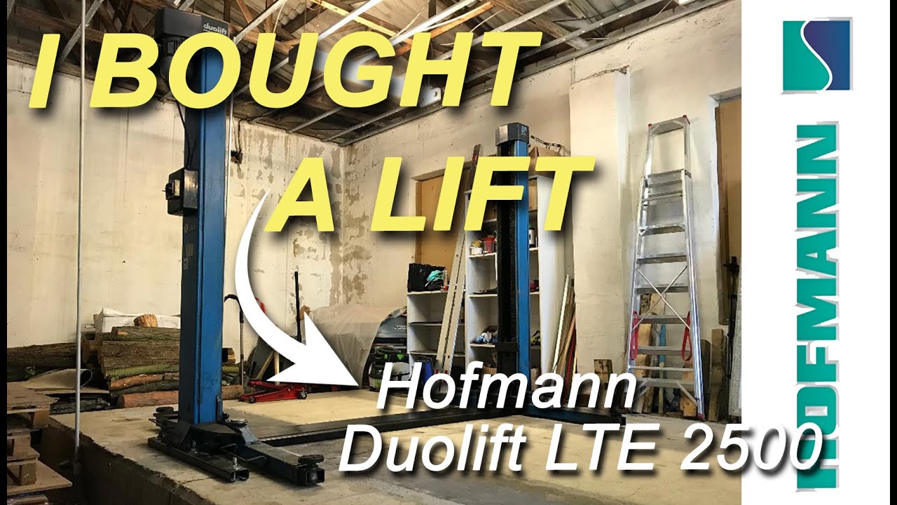 I Bought a Lift - Hofmann Duolift LTE 2500 - YouTube