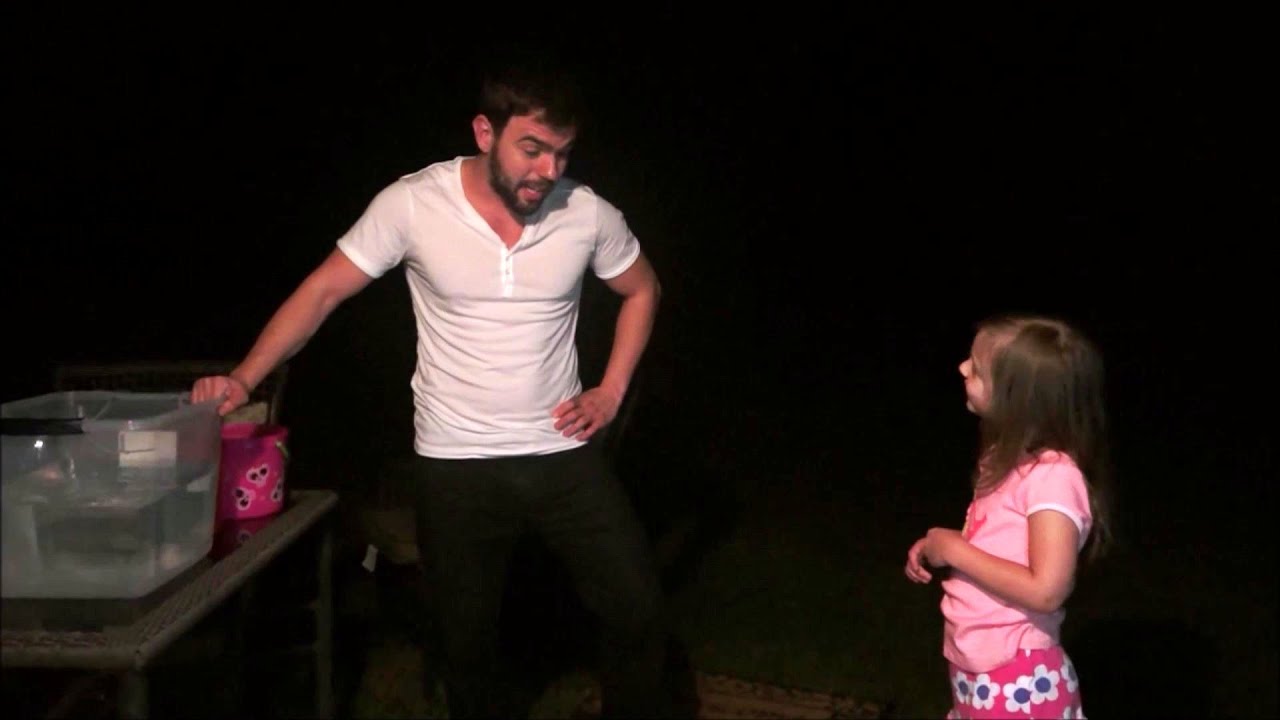 Ice bucket challenge with 5 year old - YouTube