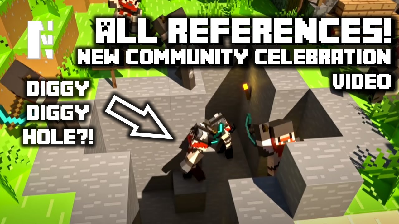 All the references in Mojang's Minecraft Community Celebration Video ...