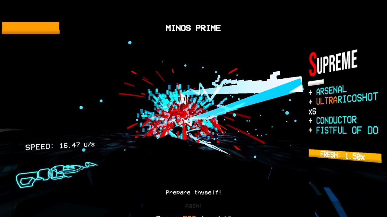 [Ultrakill] Minos Prime P Rank but the gameplay is better - YouTube