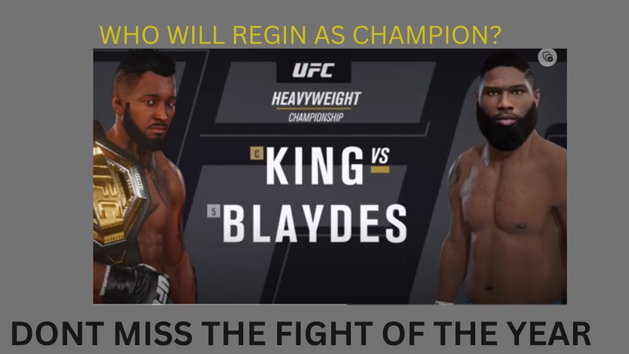 The UFC KING IS BACK - YouTube