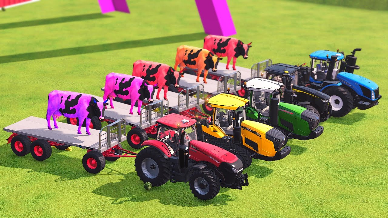 BIG FIVE TRACKTOR FARM ANY COLOR, FORD, BMW, COCACOLA, POLICE ...