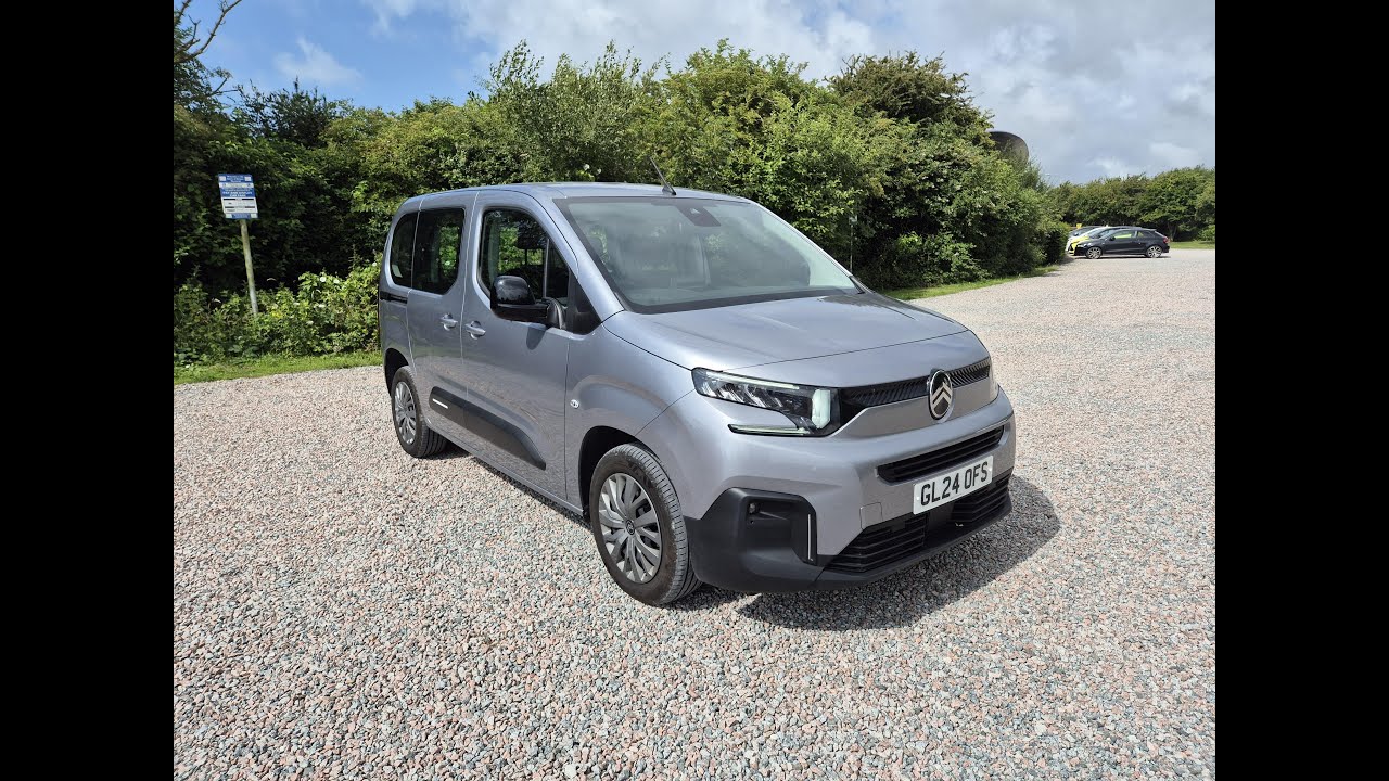 Citroen e-Berlingo 52kWh PLUS M (GL24OFS) - YouTube