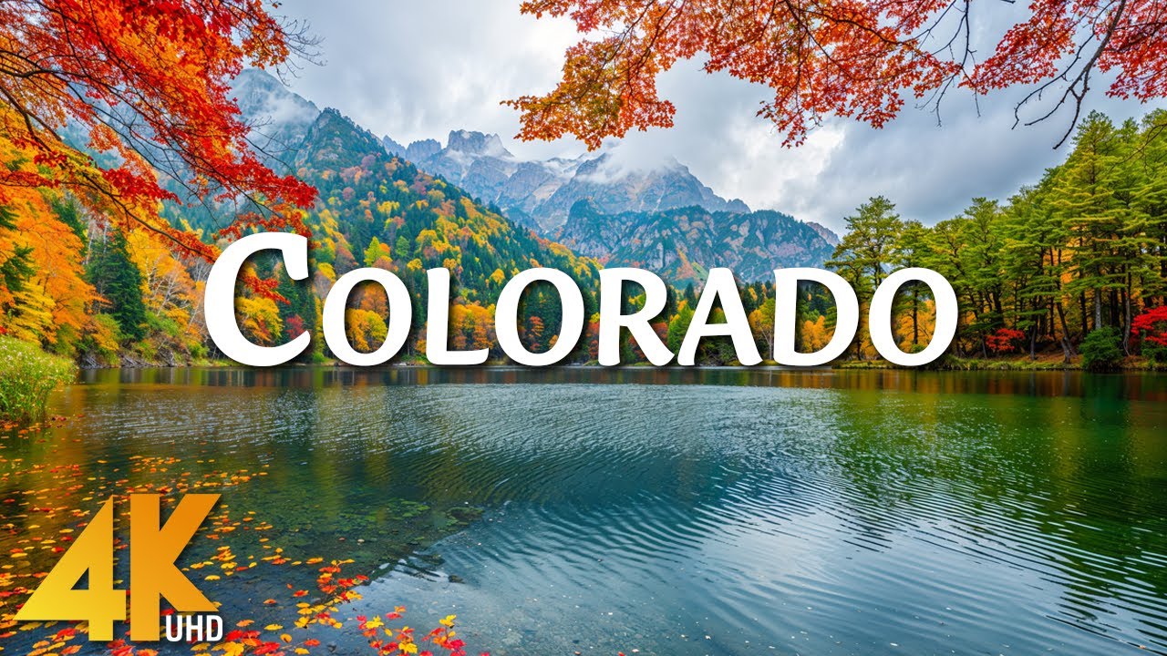 FLYING OVER COLORADO (4K) - Amazing Beautiful Nature Scenery With ...