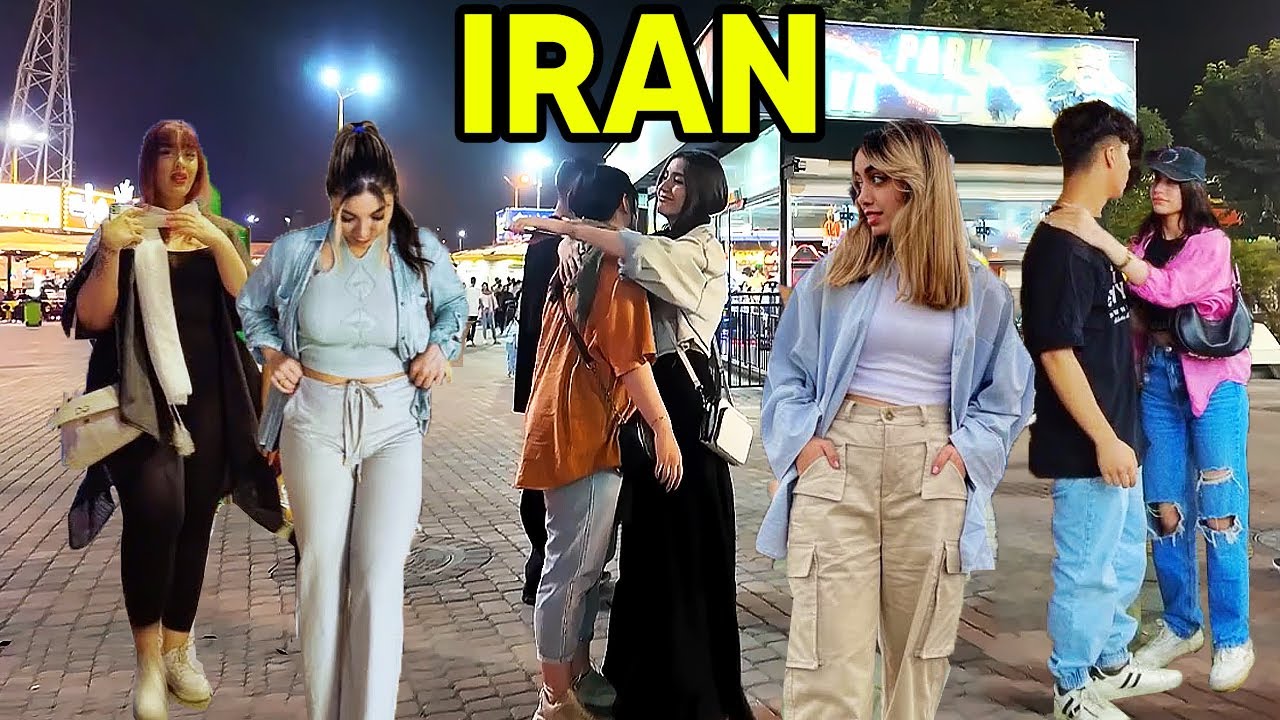 🇮🇷 IRAN Exploring Tehran Boys and Girls in Middle of Night | TEHRAN ...