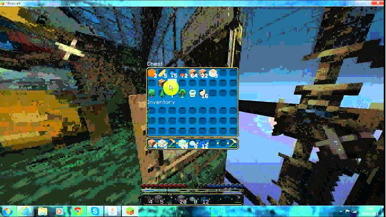 cube survival part 1 minecraft survival map. - YouTube