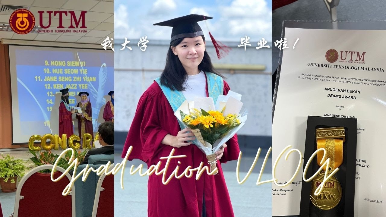 🎓 UTM Graduation VLOG ft. Majlis Anugerah Dekan, Convocation - YouTube