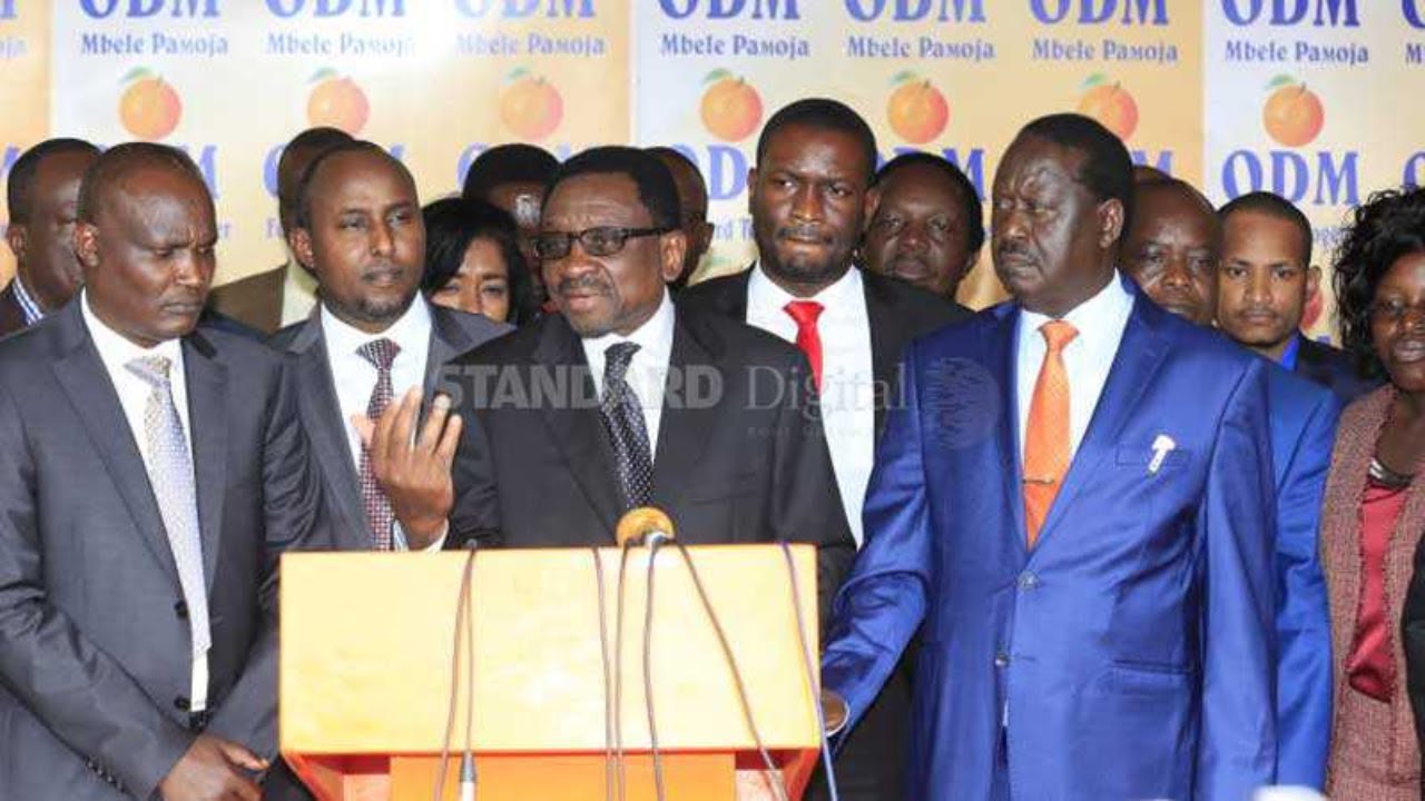 LIVE BREAKING! RAILA ODINGA AND HIS ODM TEAM ADRESSING THE NATION - YouTube