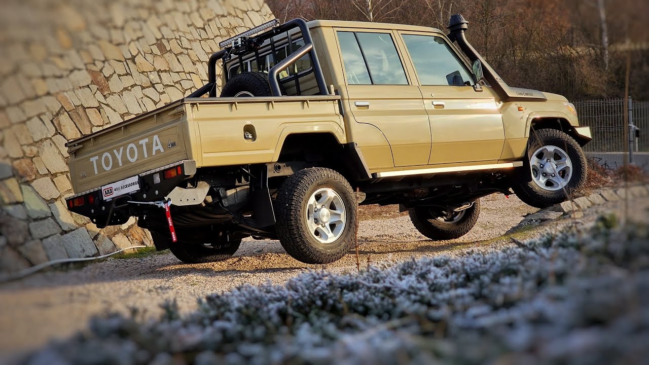 TOYOTA LAND CRUISER GRJ79 LESÁCKÁ ÚPRAVA - YouTube