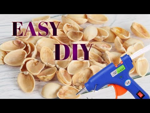DIY Pista Shell Craft Idea / Pista Shell Home decor ideas - YouTube