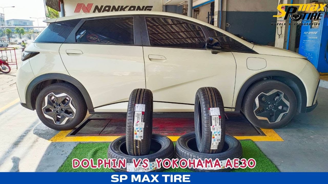 DOLPHIN เปลี่ยนยาง YOKOHAMA AE30 - YouTube