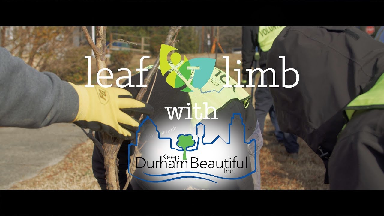 Leaf & Limb Planting Trees with Keep Durham Beautiful - YouTube