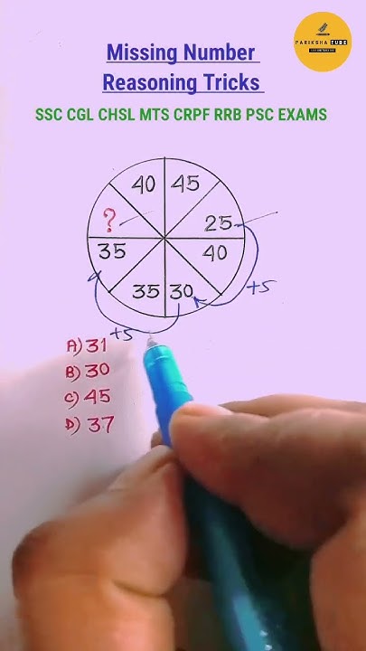 Missing number 🧩🍓| #logicalreasoning #mathstricks #logicallreasoning #logicaltricks #reasoning # ...
