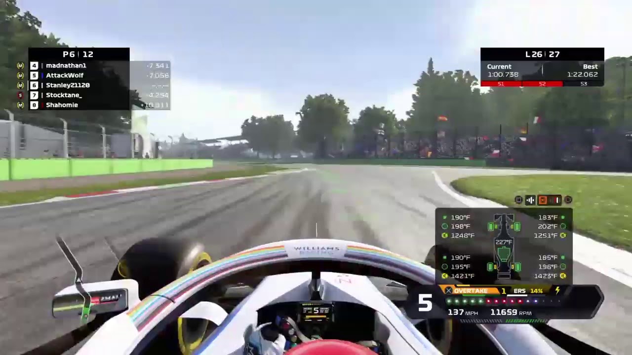 F1 2020, CSR S3, Race 18, Italy - YouTube
