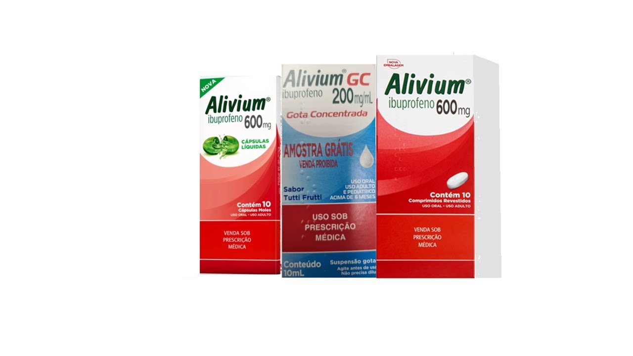 [Ibuprofeno] / Alivium GC - Uso Sob Prescrição Médica. - YouTube