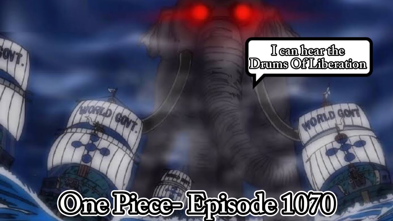 Zunesha Hears The Drums Of Liberation | One Piece Episode 1070. # ...