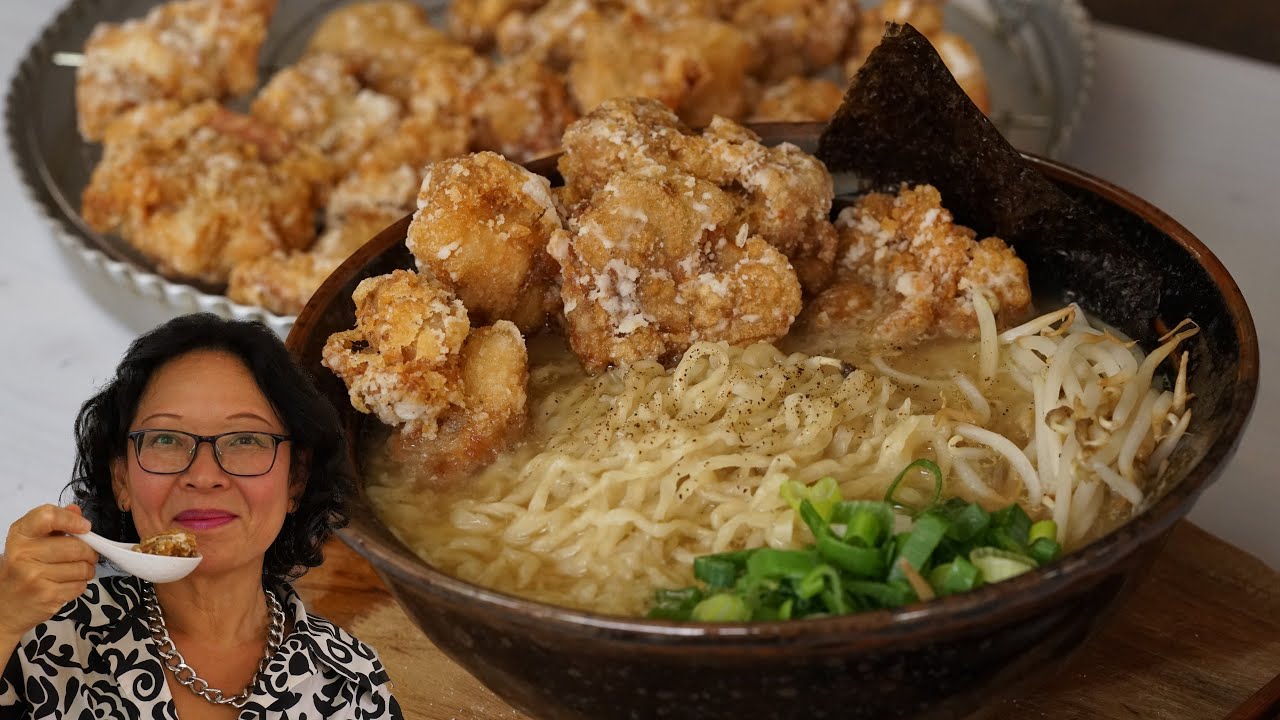 Karaage Fried Chicken Ramen Do You Dare To Put Crispy Fried Chicken On