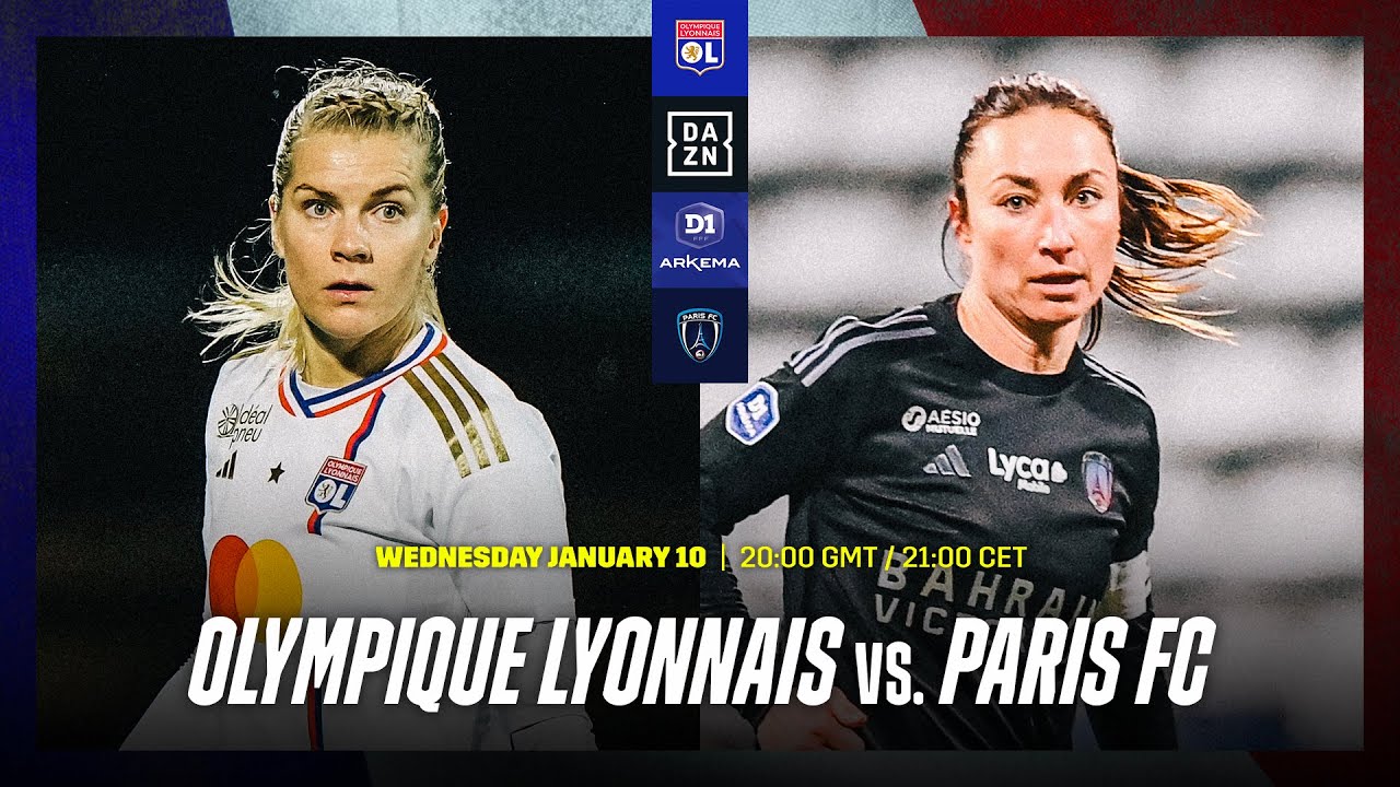 Olympique Lyonnais vs. Paris FC | Division 1 Arkema 2023-24 Matchday 12 ...