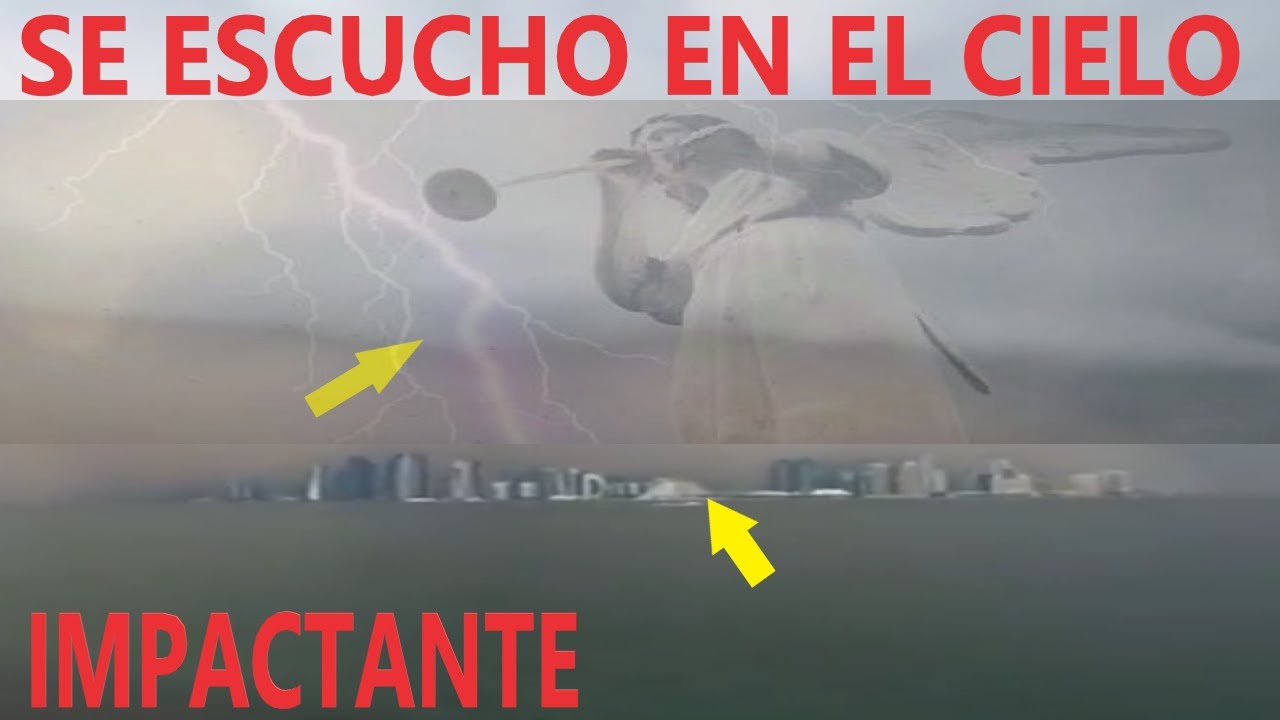 LOS CUBRE UNA NUBE Y SE ESCUCHA ALGO TERRORÍFICO HOY - YouTube