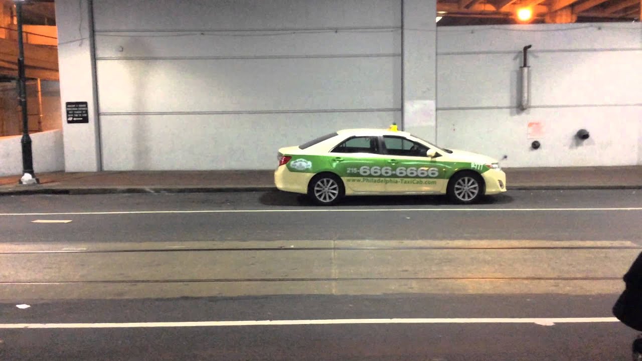 Philadelphia Taxi Cab '666-6666' - YouTube