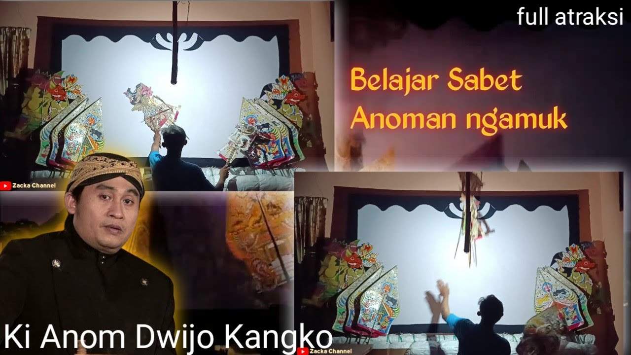 #kianomdwijokangko Belajar Sabet Anoman khas Ki Anom Dwijo Kangko - YouTube