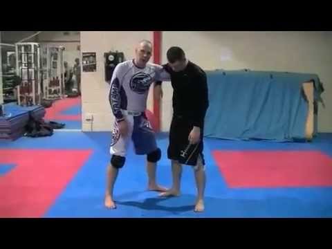 Single Underhook Knee Block.m4v - YouTube
