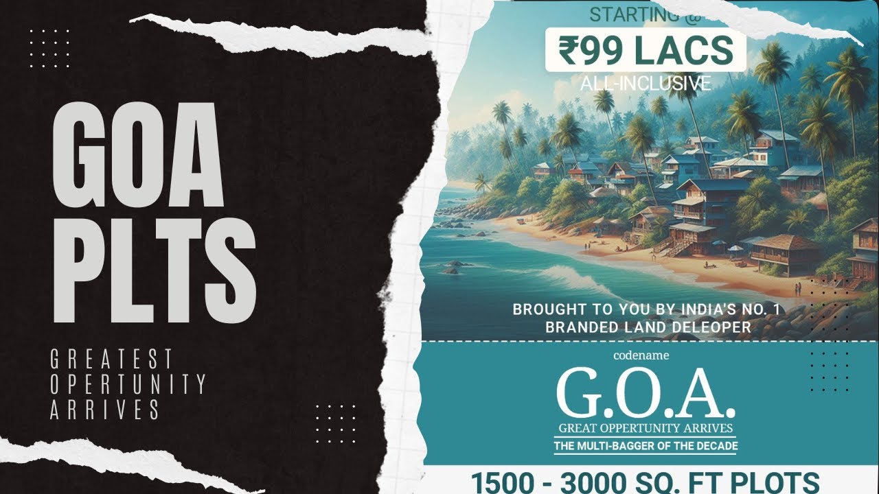 GOA Plots Preview (HOME SOLUTIONS) | Call 7022447811 for Enquiry - YouTube