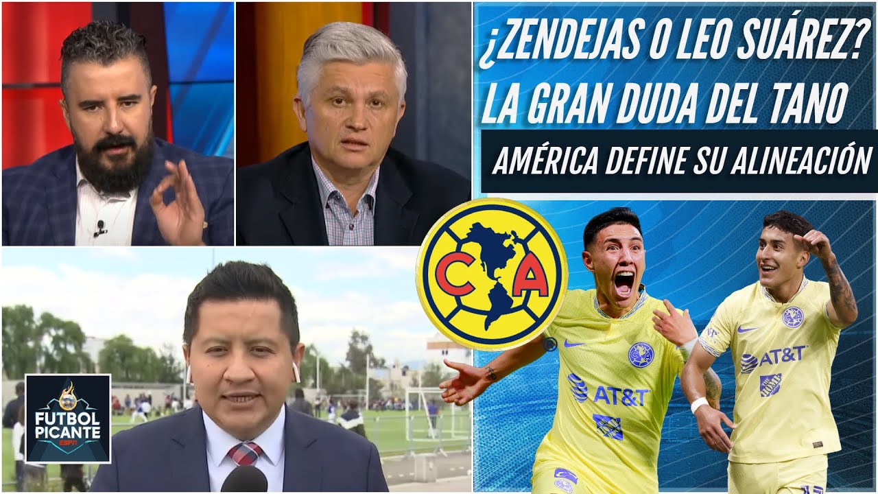 AMÉRICA Tano Ortiz NO SABE qué hacer con Alejandro Zendejas para el ...