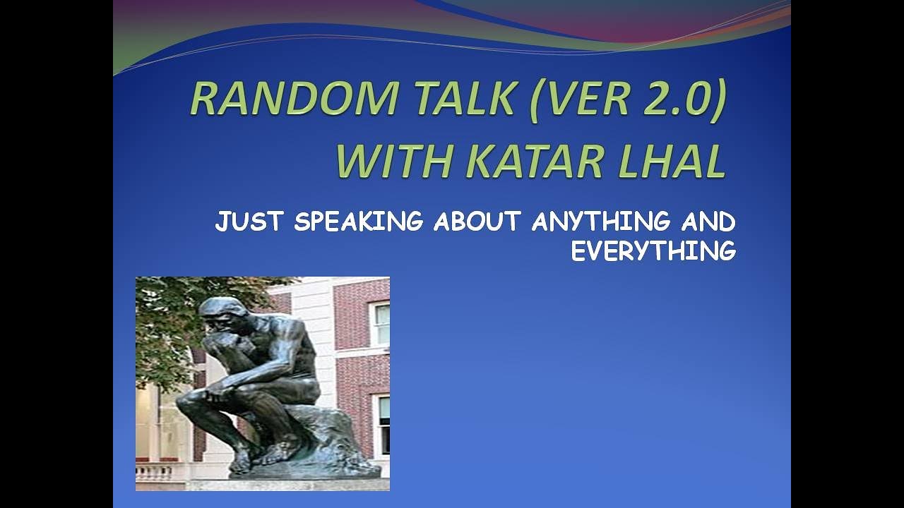 Random Talk (Ver 2.0) EP #2 - YouTube