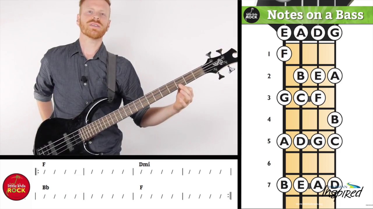 Bass Lesson Finding Sharps and Flats - YouTube