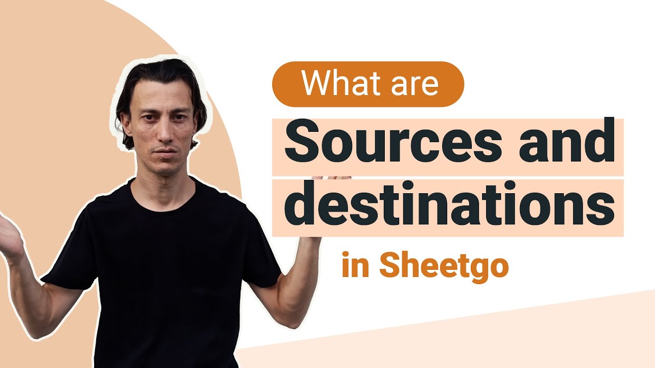 What are sources and destinations? - YouTube