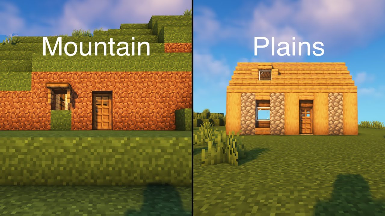 Minecraft: 3 Simple Starter Bases That You Need! #3 - YouTube