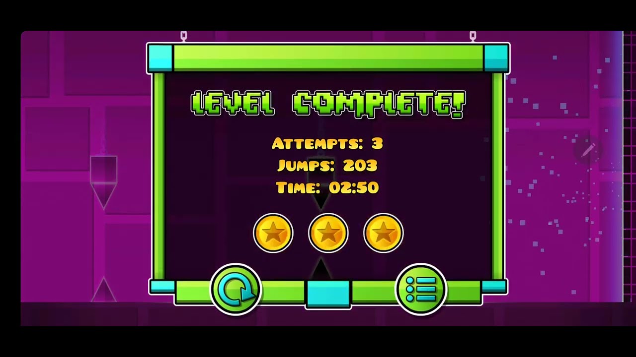 completing base after base with all 3 coins geometry dash - YouTube