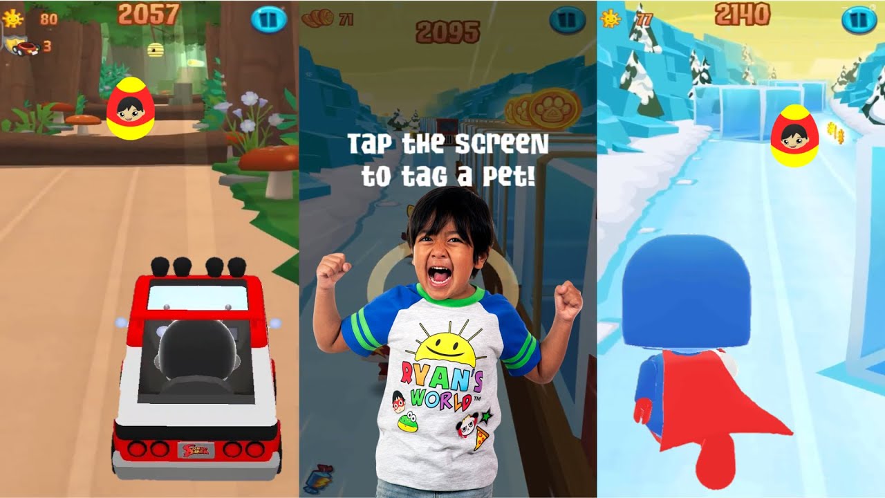 UNLOCKING Dash Tag & Ryan Costume | Daredevil Ryan vs Mercuryan Tag Challenge ! - YouTube