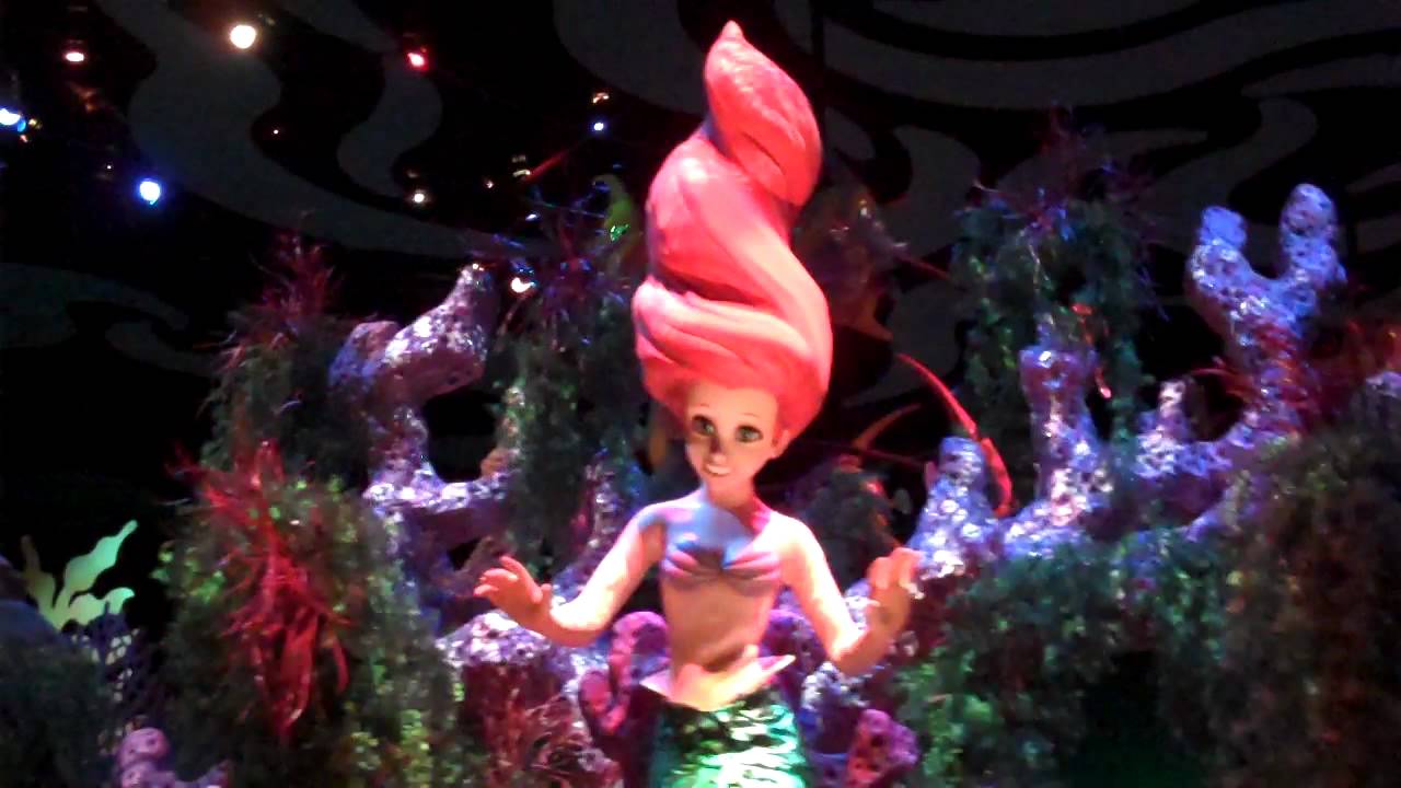 The Little Mermaid Ride - Ariel's Undersea Adventure in Disney ...