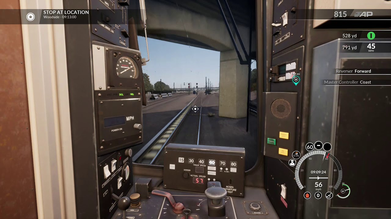 Tsw2020 LlRR Emu M3 train to Woodside - YouTube