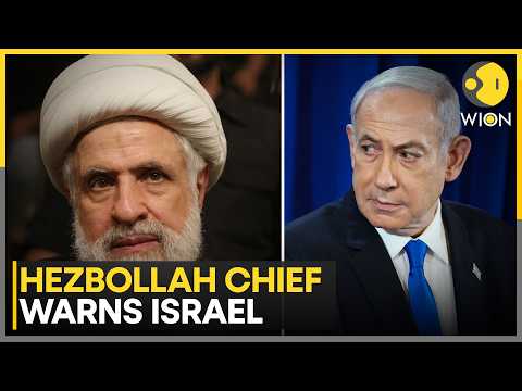 Hezbollah Chief Speaks On Truce With Israel | Lebanon Truce Can Not Be One-Sided: Naim Qassem | WION