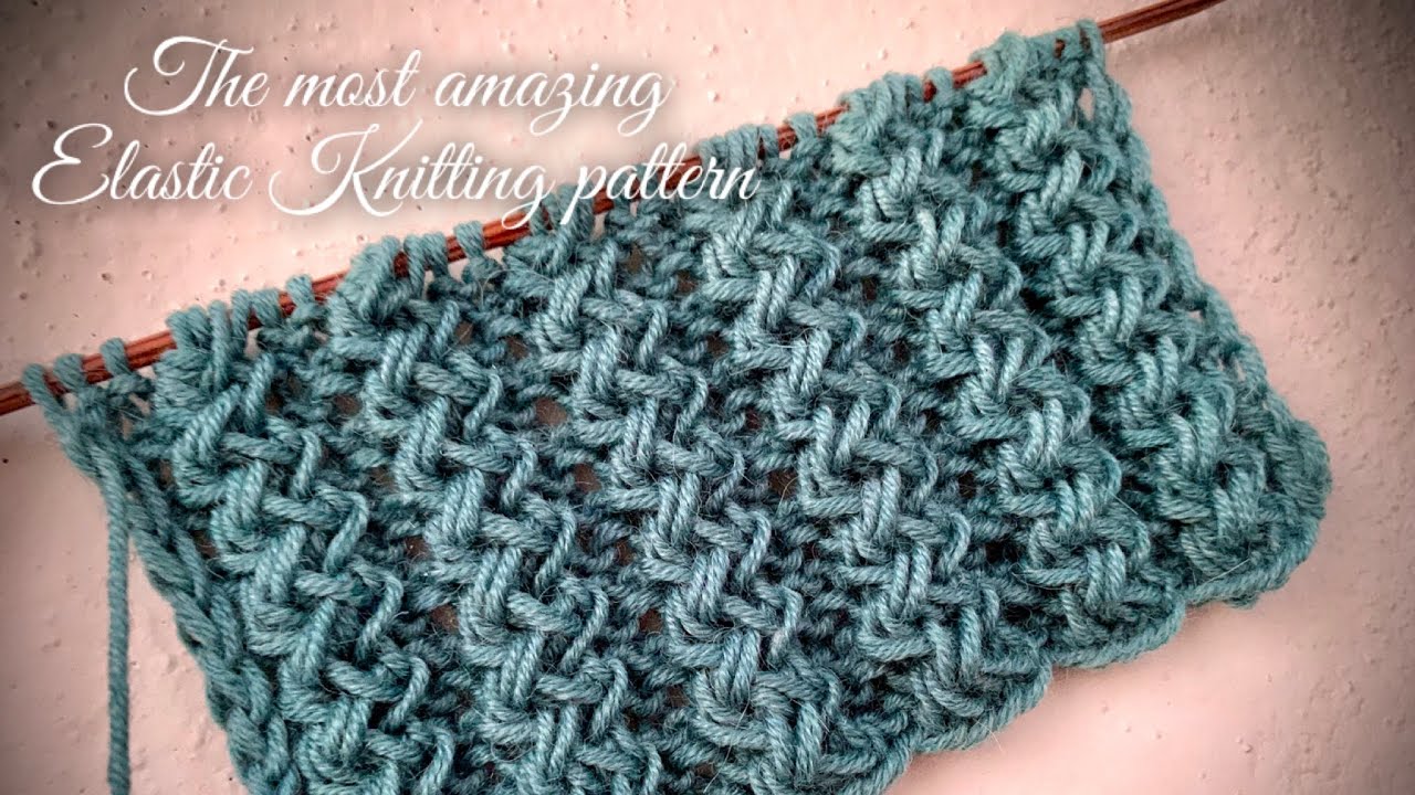 ВЯЖЕМ САМУЮ КРАСИВУЮ ПЫШНУЮ РЕЗИНКУ СПИЦАМИ!!! / THE MOST AMAZING ...