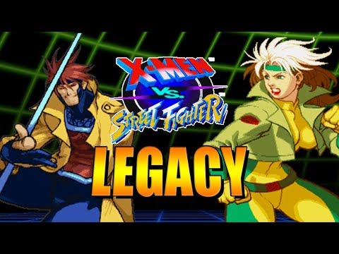 GAMBIT X ROGUE: X-Men Vs. Street Fighter (Marvel Vs. Capcom Legacy 2017)