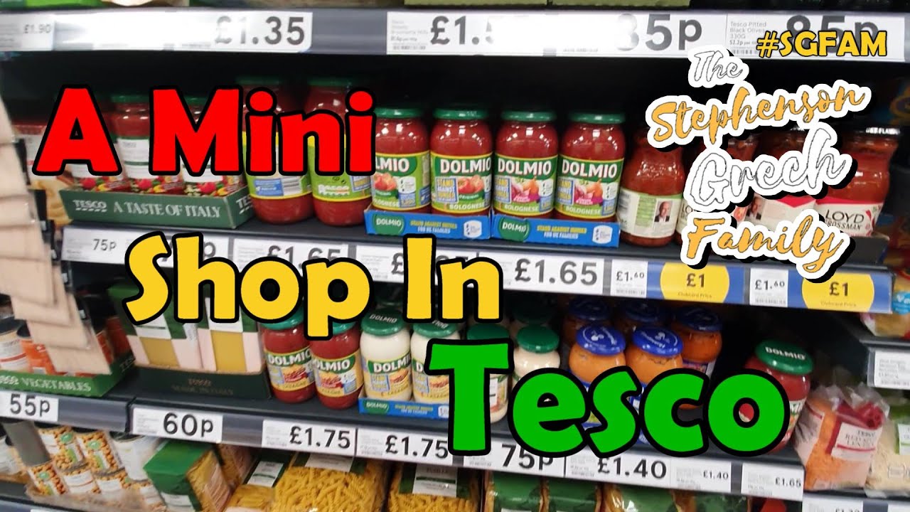 A Mini Shop In Tesco #SGFAM #AutismVlogs - YouTube