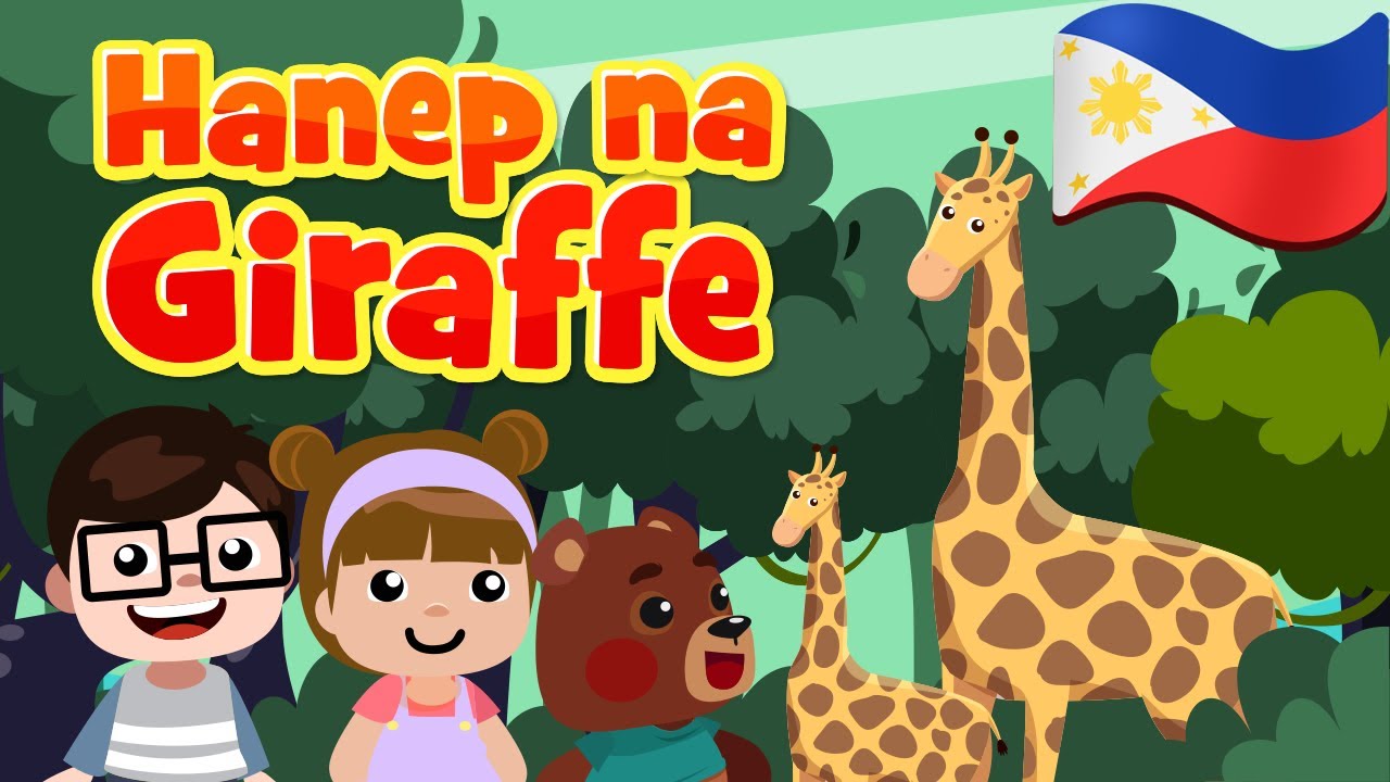 Hanep na Giraffe | Flexy Bear Original Awiting Pambata Nursery Rhymes ...